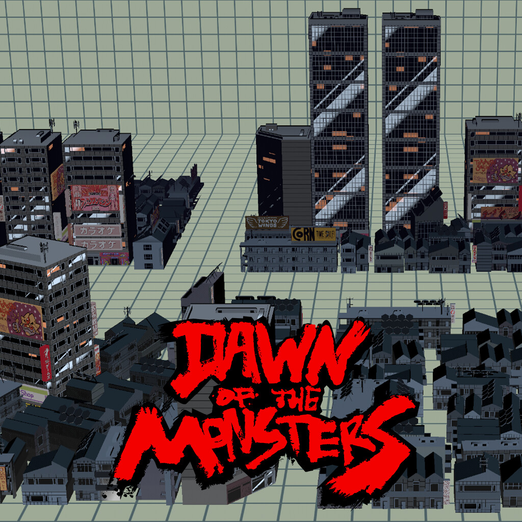 ArtStation - Dawn Of The Monsters: Environment Assets
