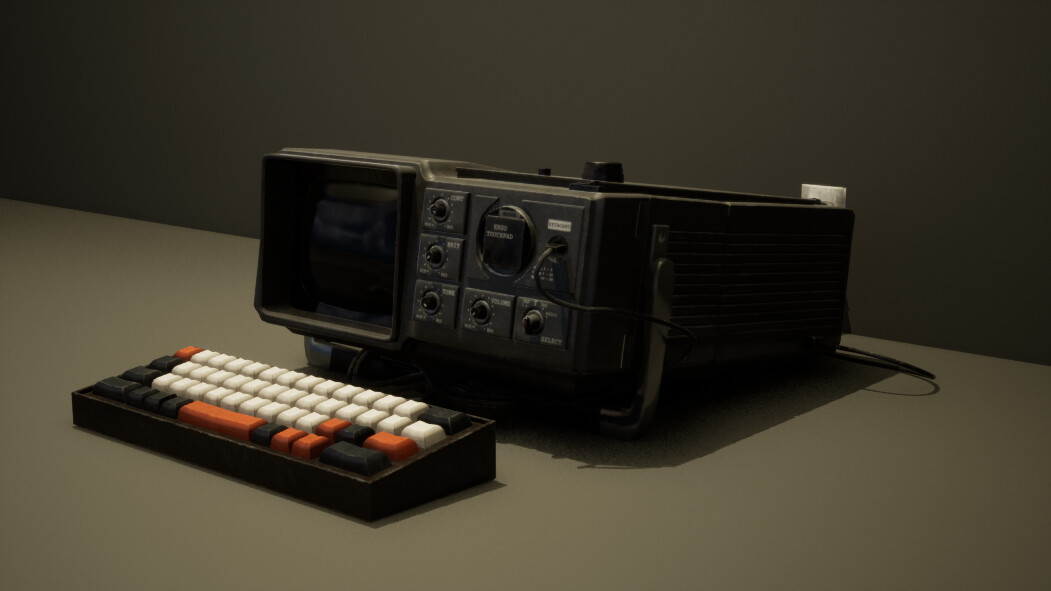 ArtStation - Remodeled CRT Machine