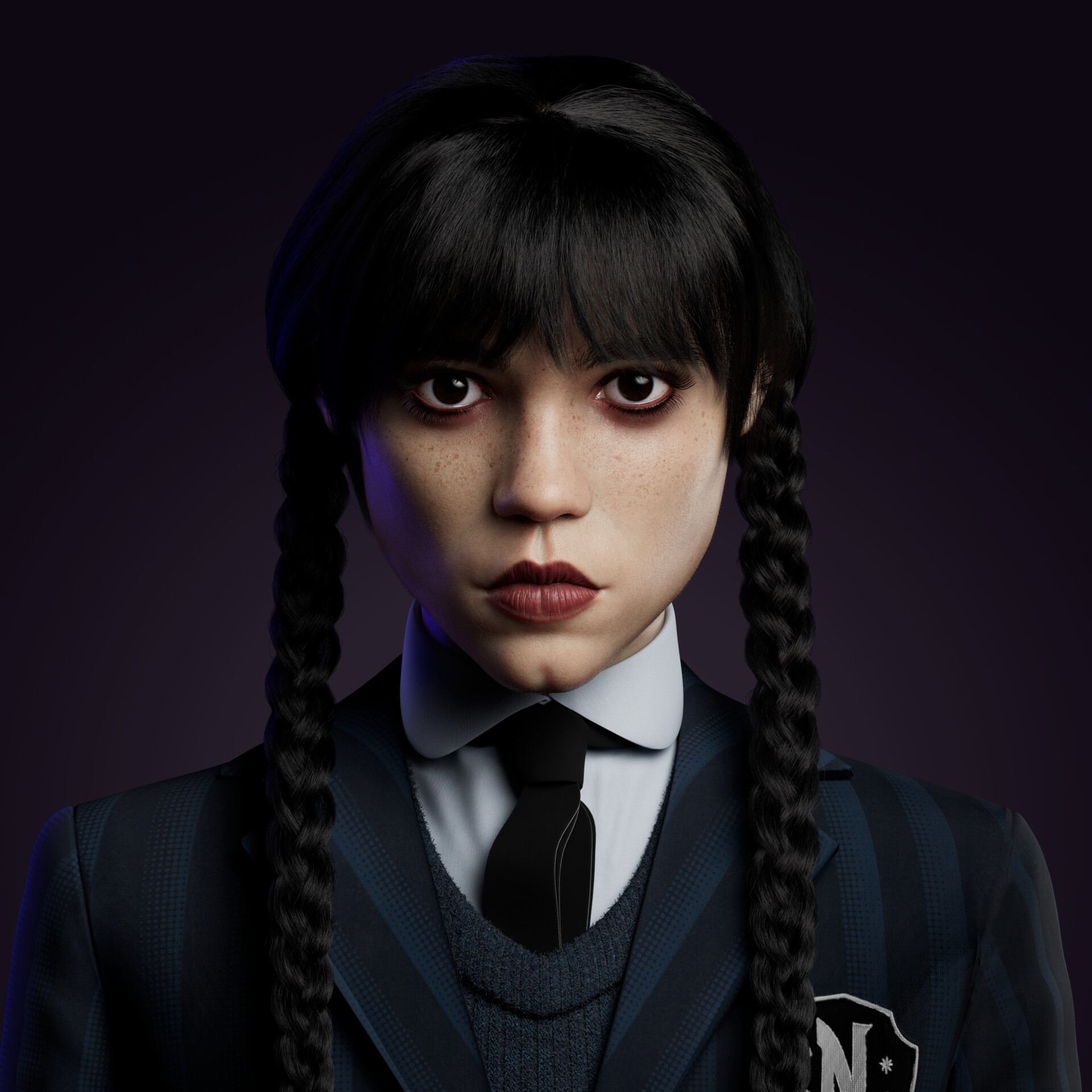 ArtStation - Wednesday Addams