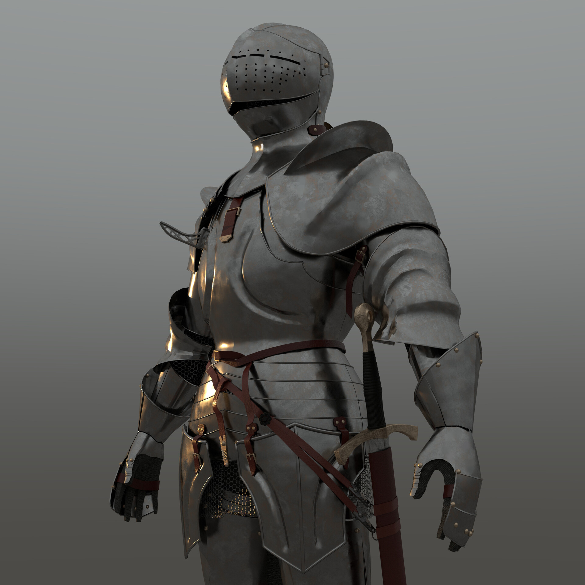 ArtStation - Milanese Armour