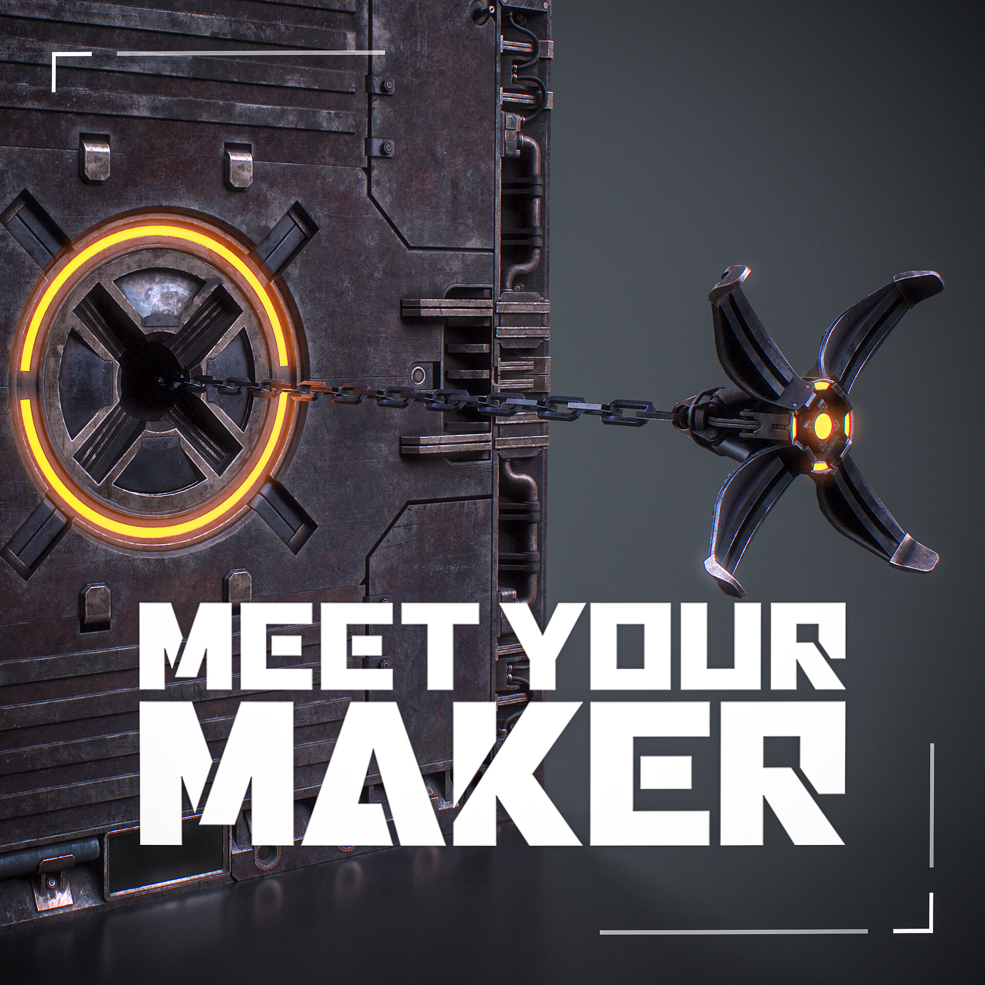 ArtStation - Meet Your Maker - Iron Claw Trap