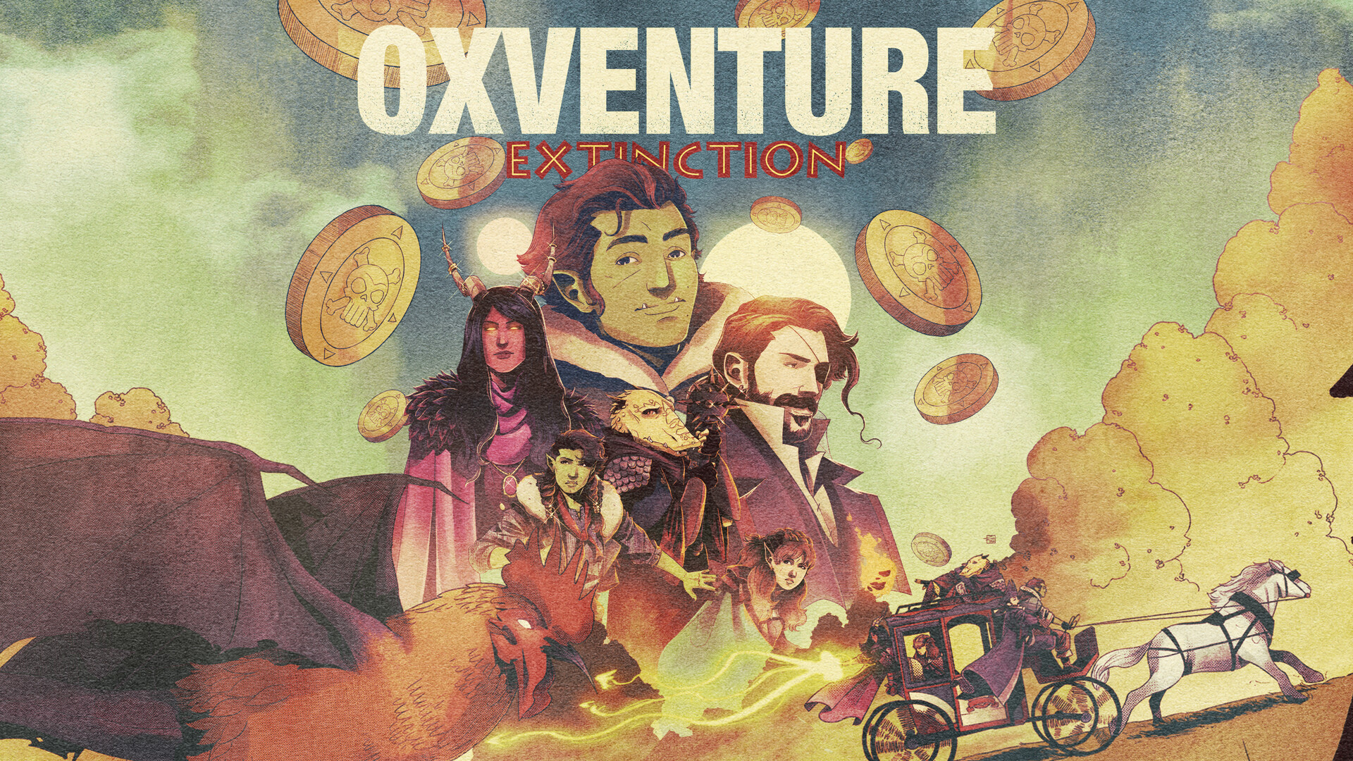 ArtStation - Oxventure: Extinction Official Key Art