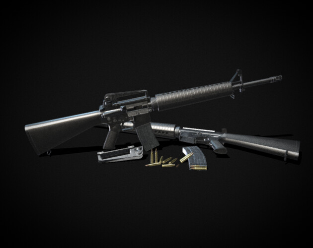 ArtStation - M16 A4