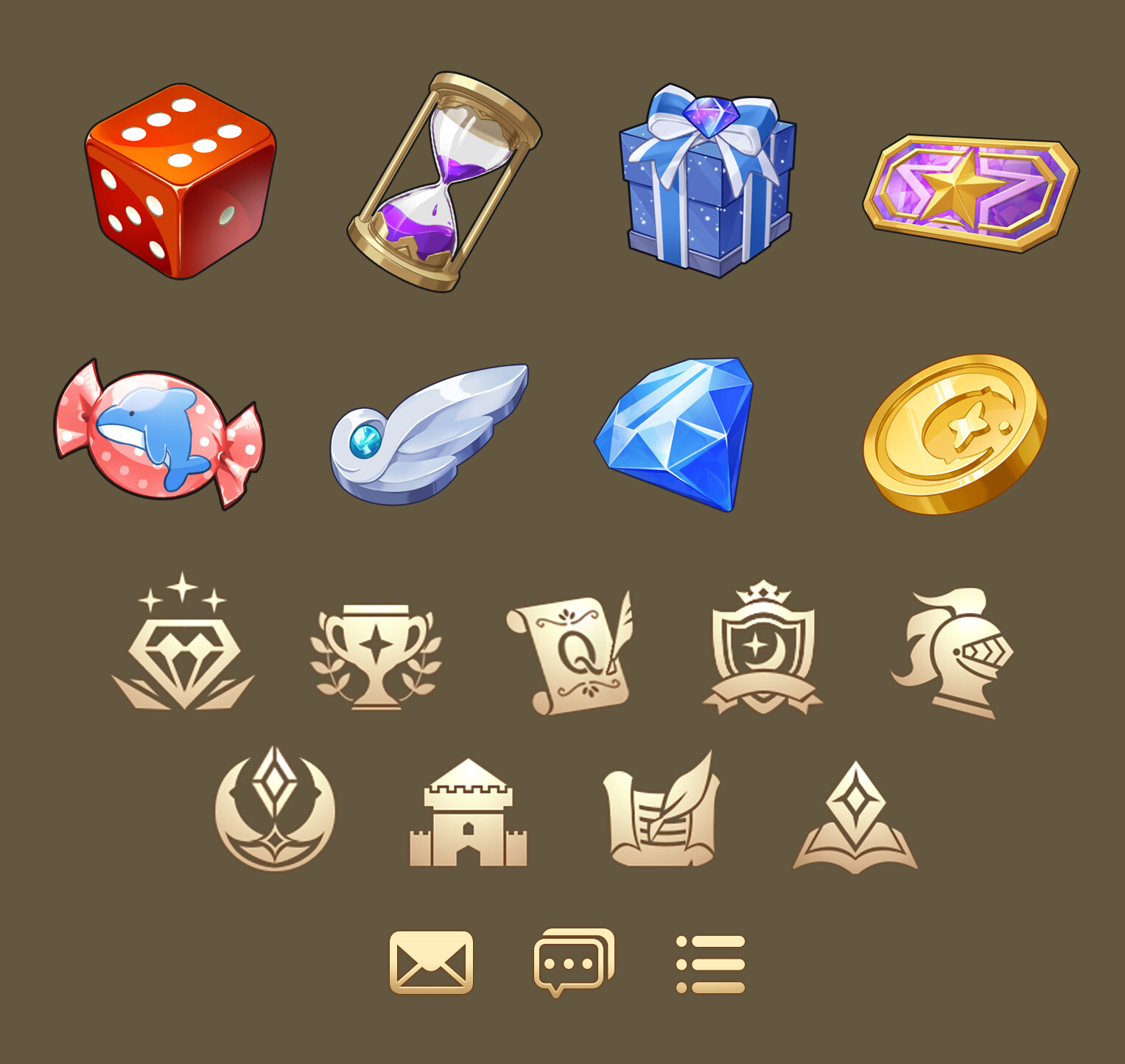 ArtStation - GAME GUI/ICON/UIUX 2