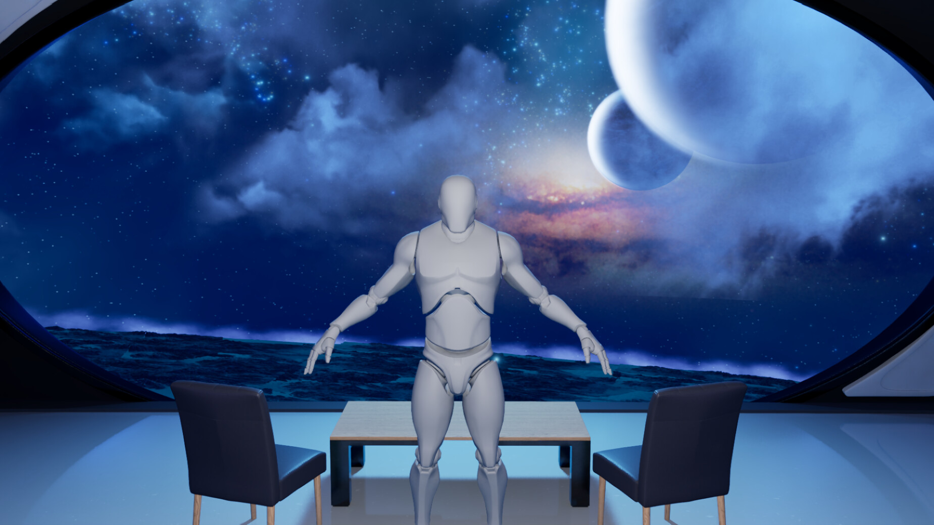 ArtStation - SPACIAL INTERVIEW CONCEPT