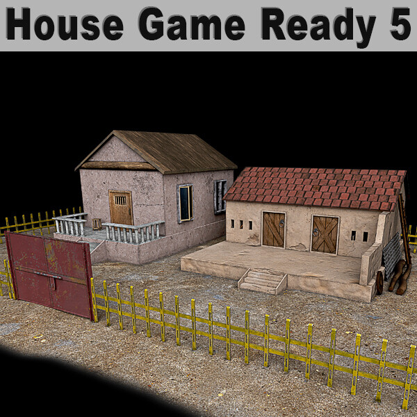 ArtStation - House Game Ready 5