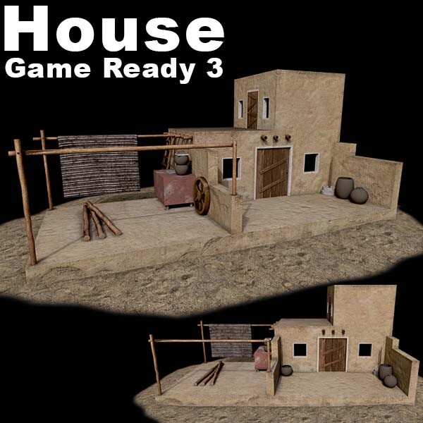 ArtStation - House Game Ready 3