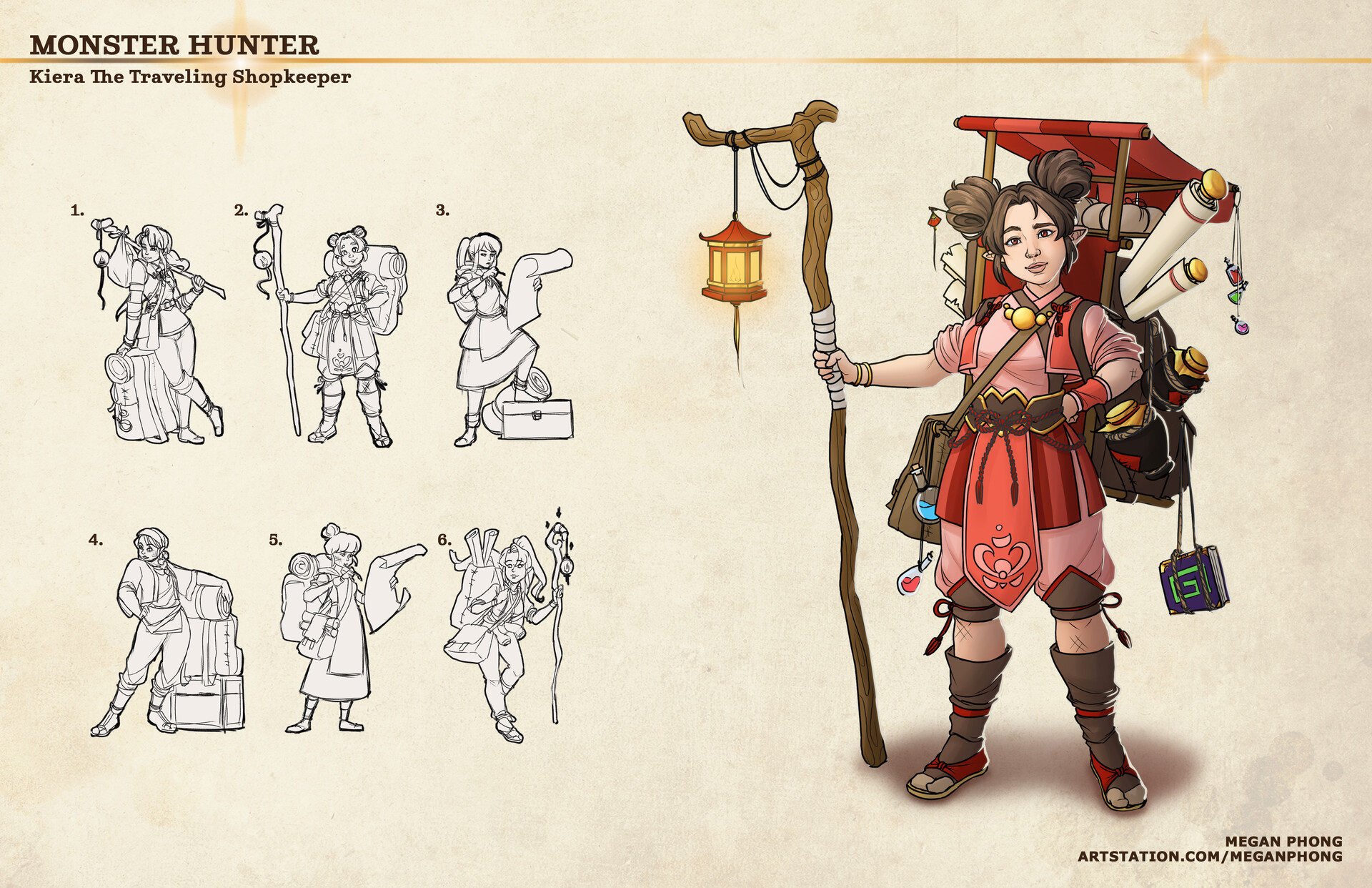 ArtStation - Monster Hunter Character Concept