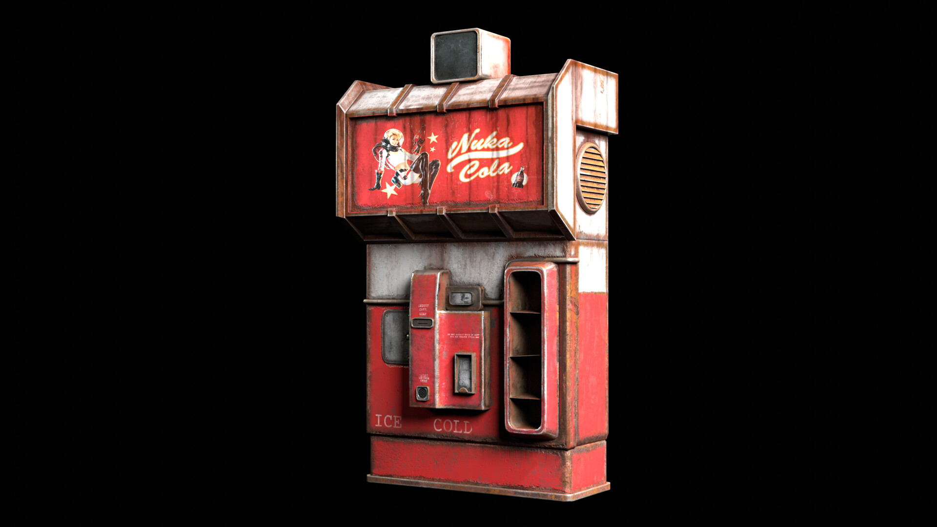 ArtStation - Nuka Cola Vending Machine