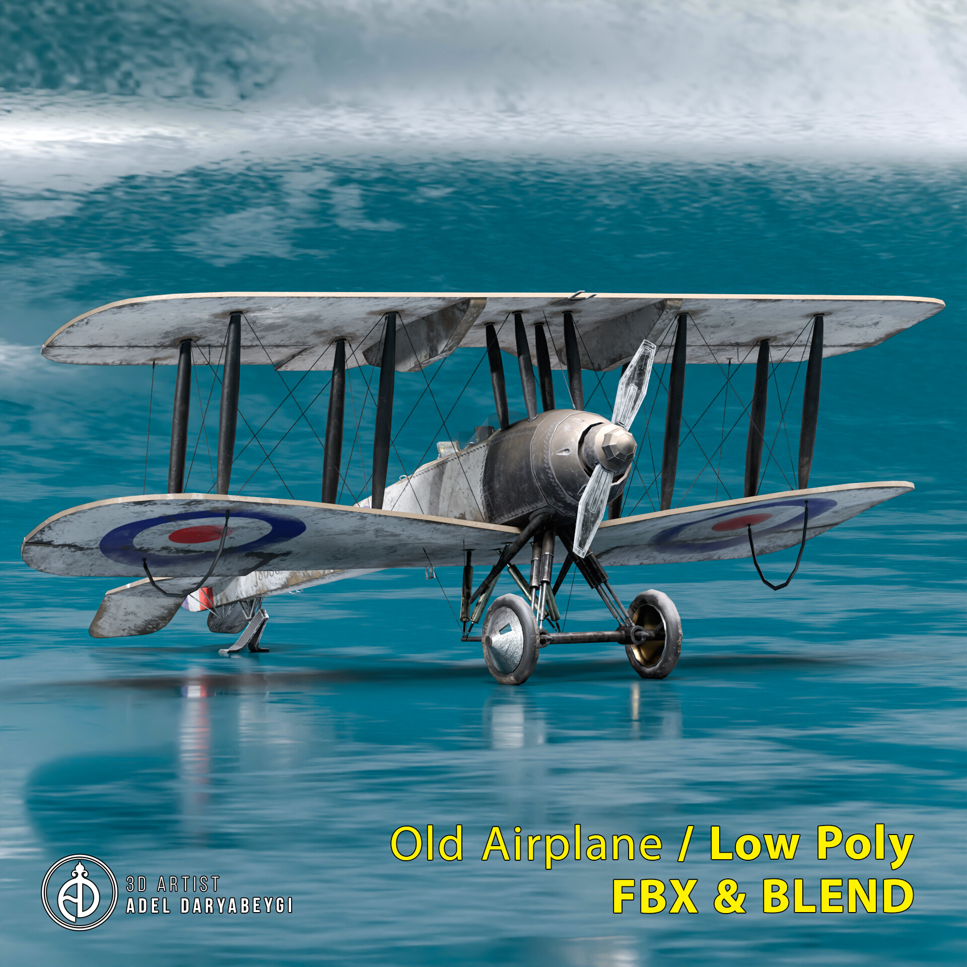 ArtStation - Old Airplane