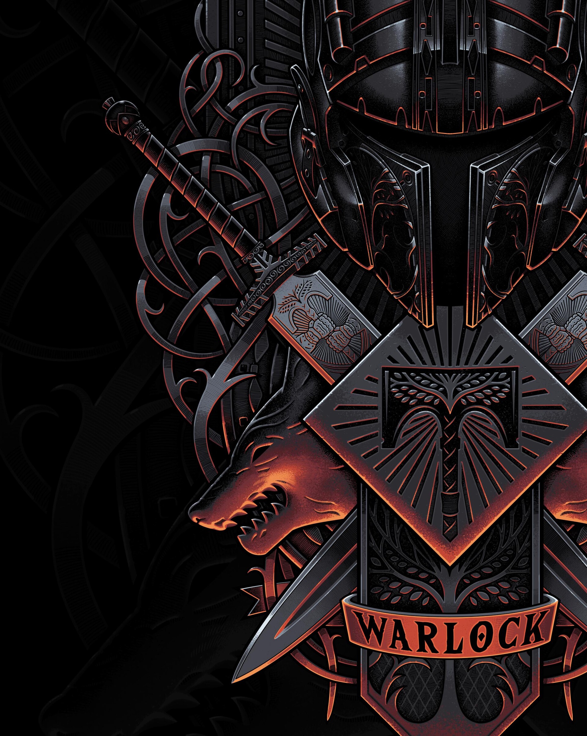 Destiny Warlock Emblem Wallpaper