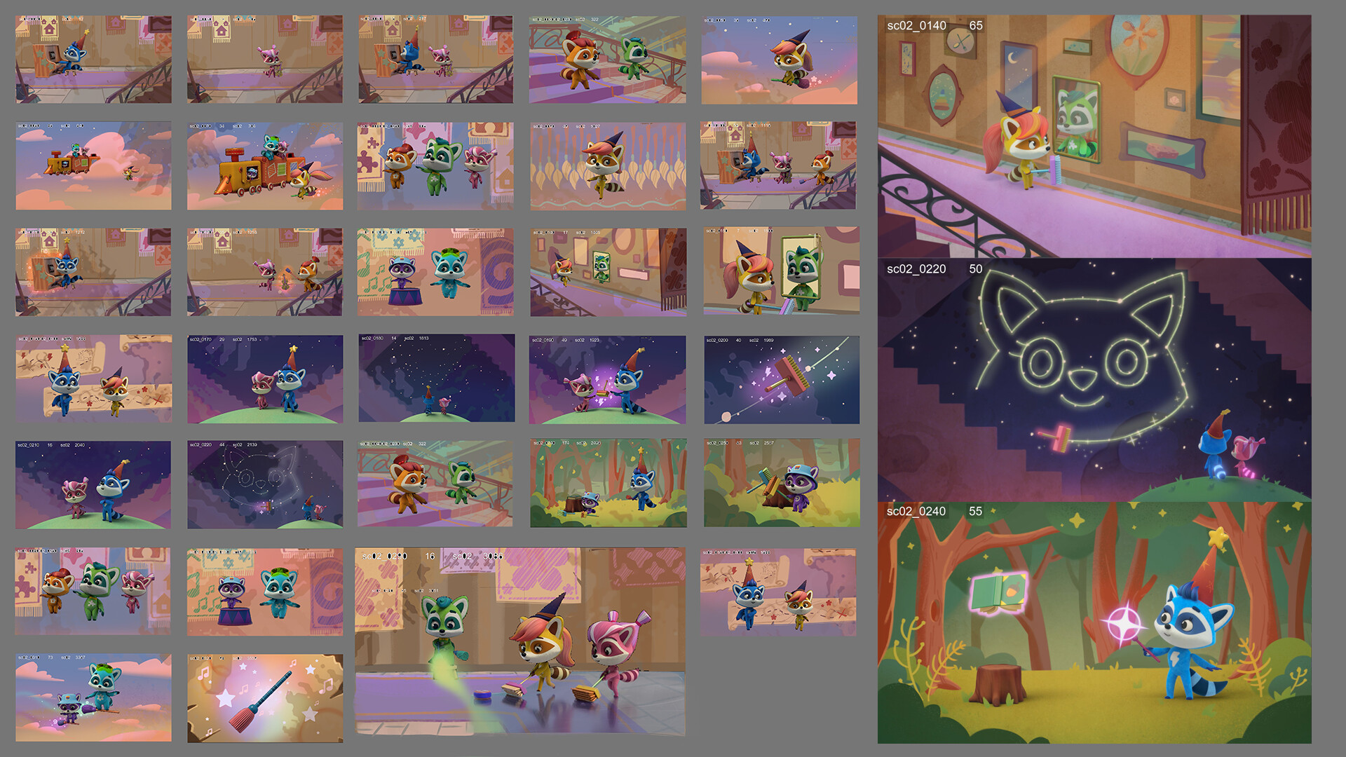 ArtStation - Rockoons Colourscripts and Backgrounds