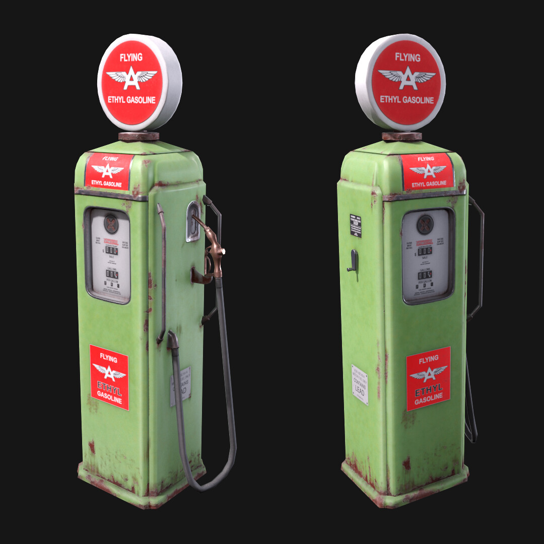 ArtStation - Gas Pump