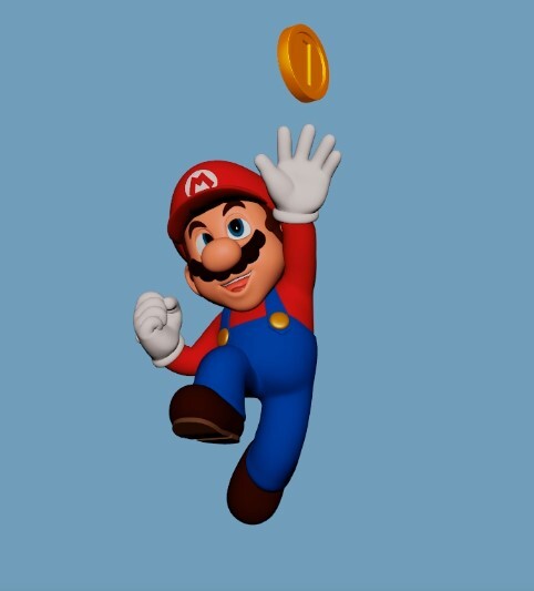 ArtStation - Mario Bros Jump