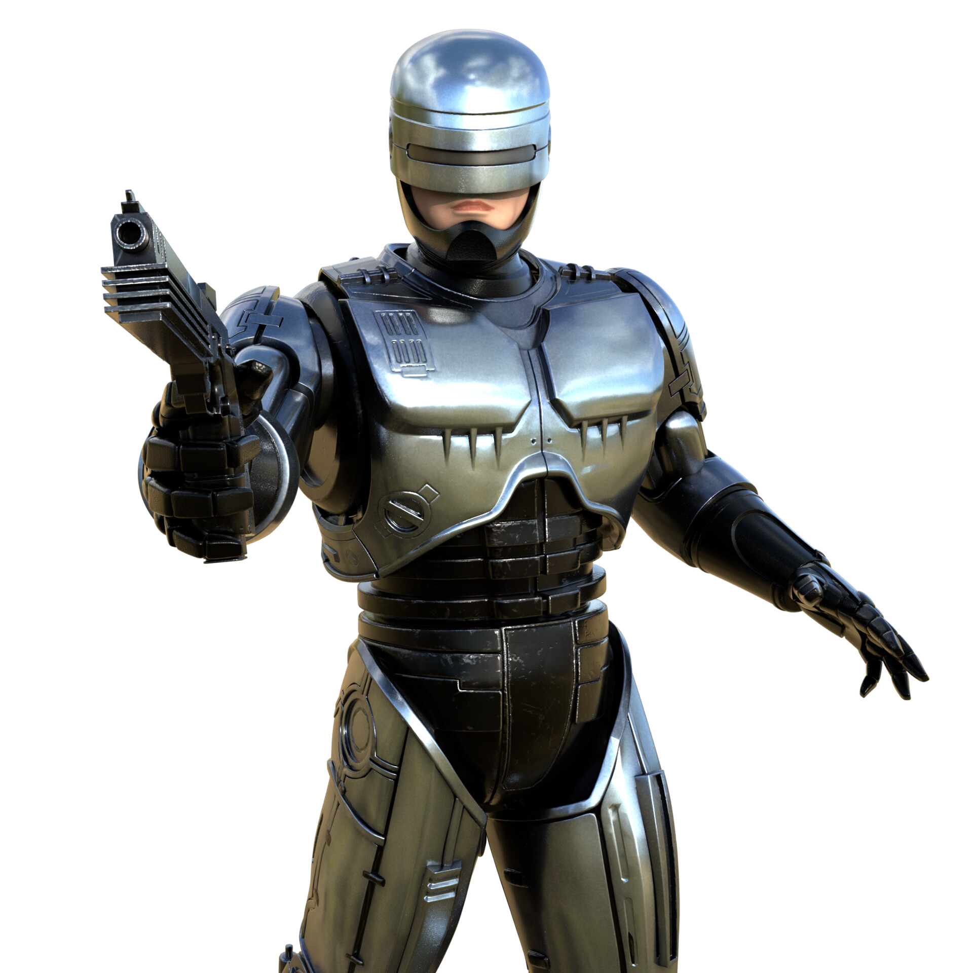 ArtStation - ROBOCOP 1987 3D Model