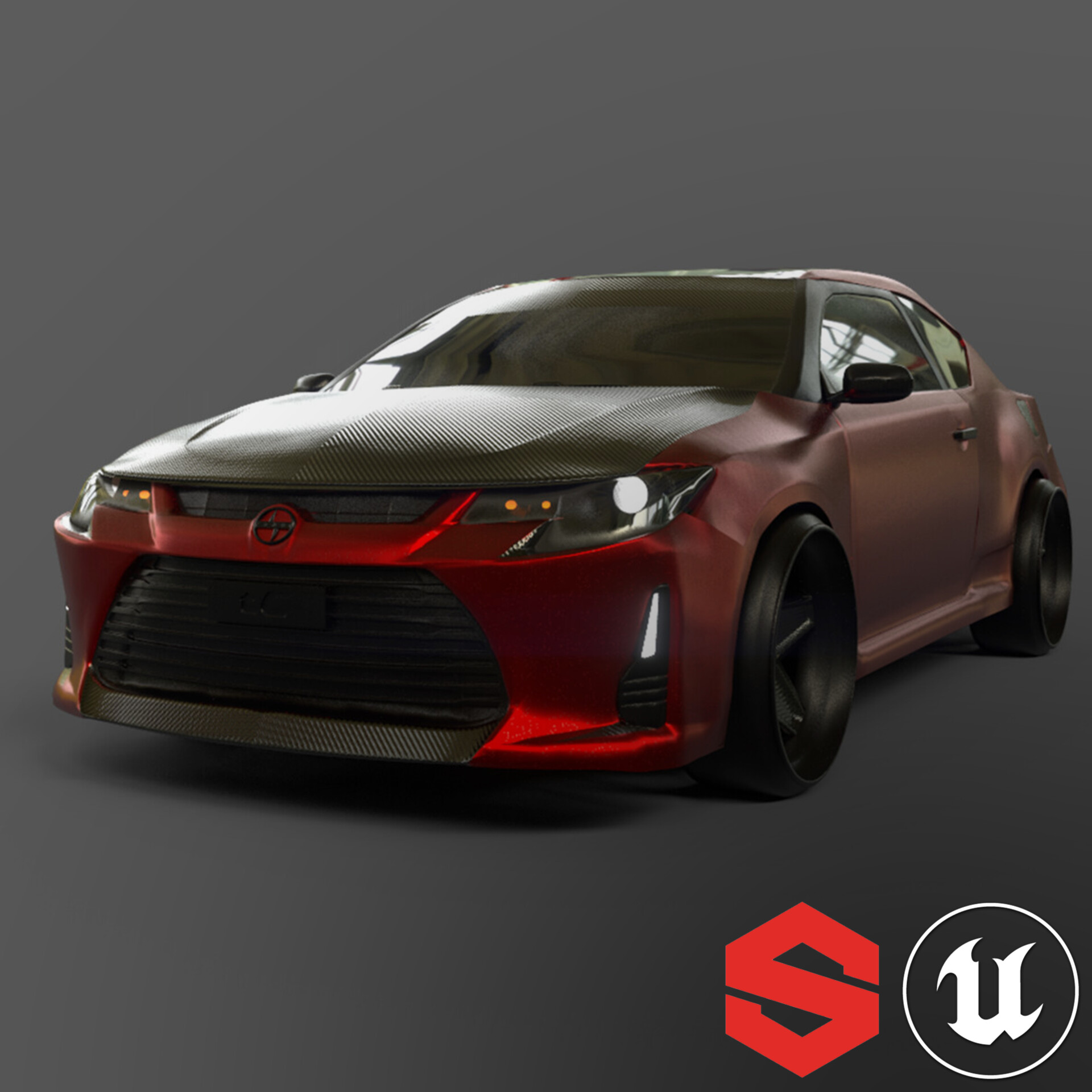 ArtStation - 2014 Scion tC