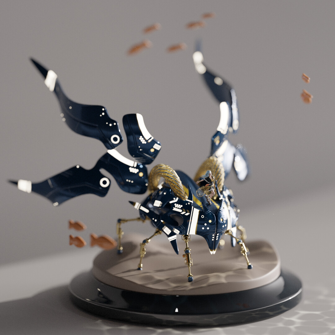 ArtStation - Sea Type Mecha