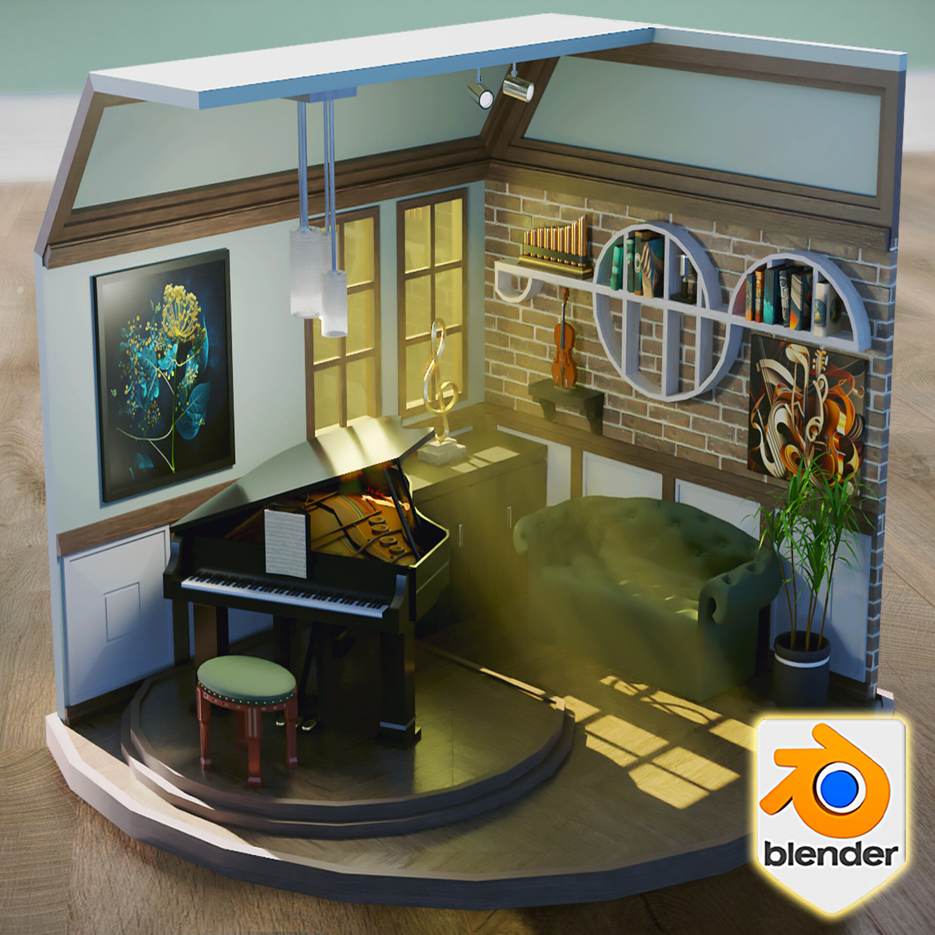 ArtStation - Blender 3 | Beginners Step by Step Guide to Isometric ...
