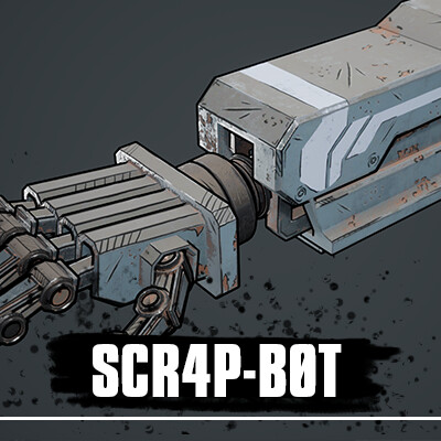 ArtStation - Scrap-Bot Arm
