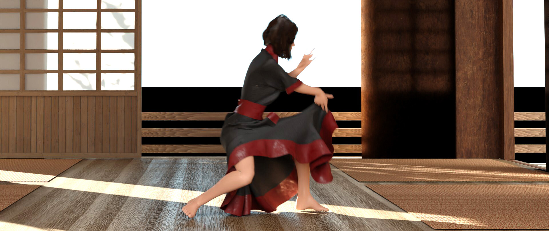 ArtStation - The Dojo Scene