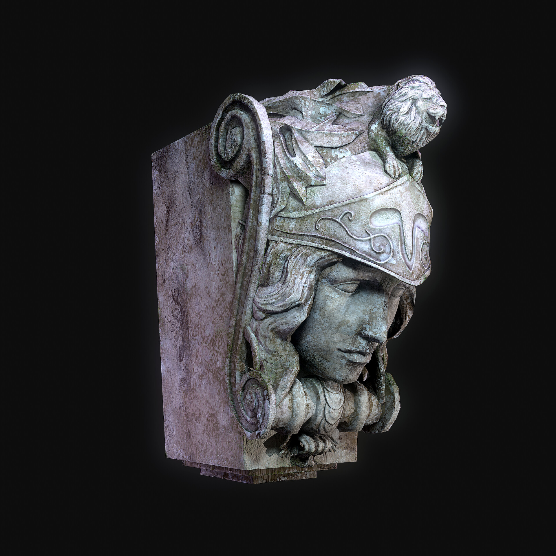 ArtStation - stone statue