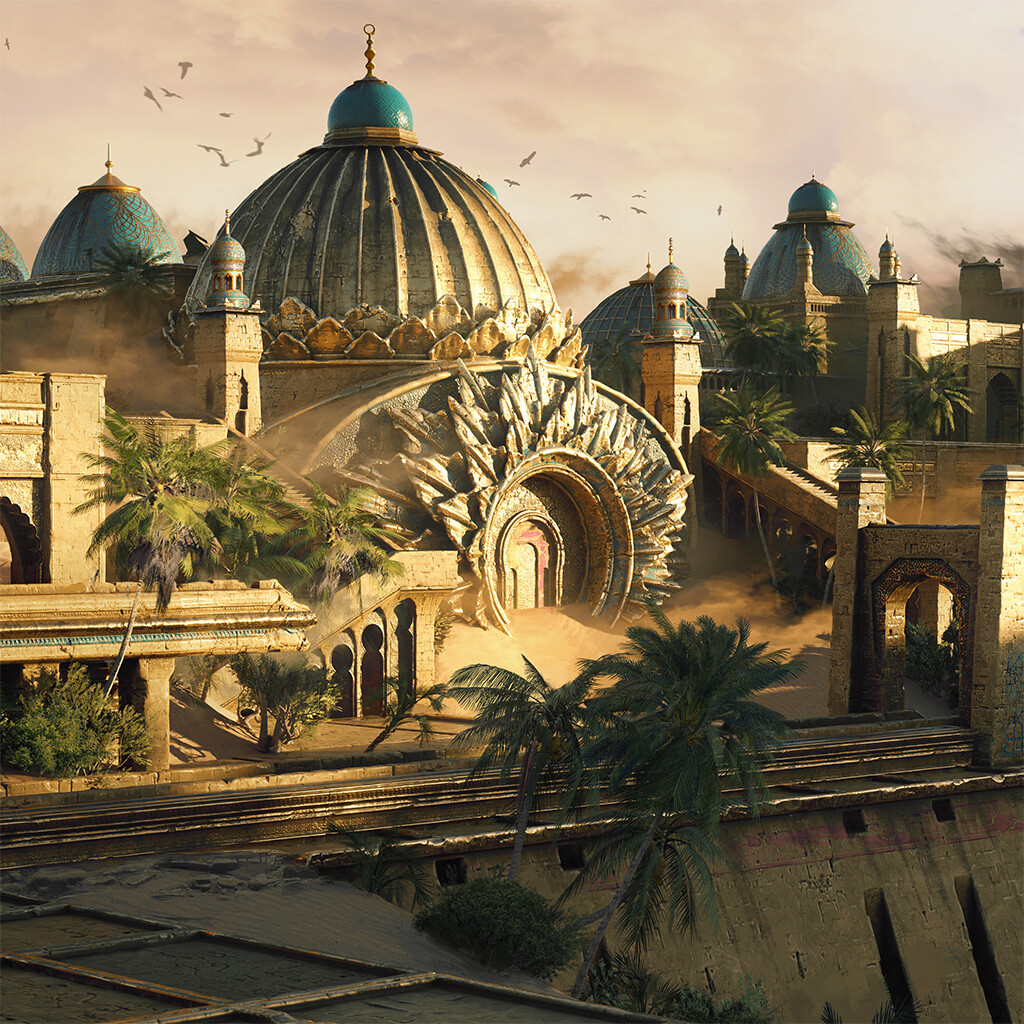 ArtStation - Desert Fortress