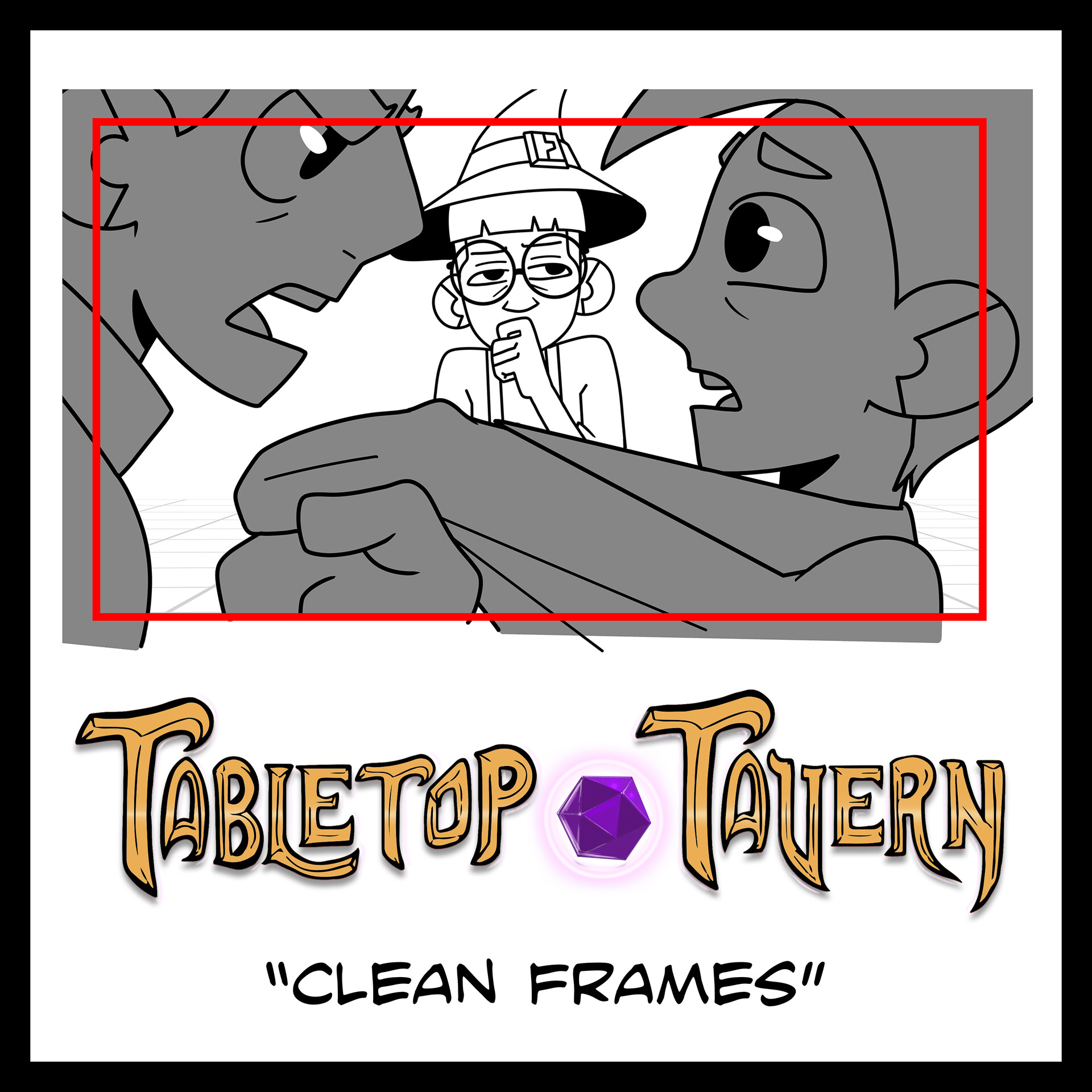 ArtStation - Tabletop Tavern Clean Frames