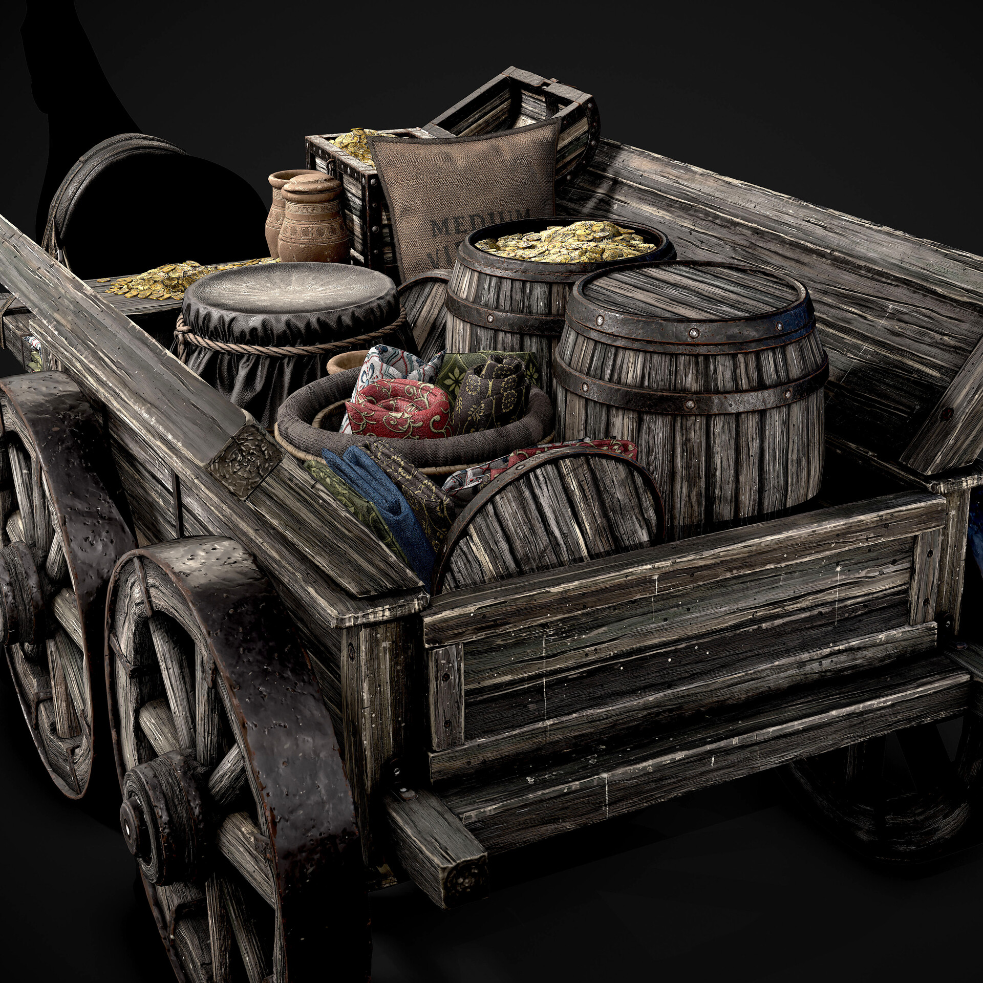 ArtStation - Horse Carriage