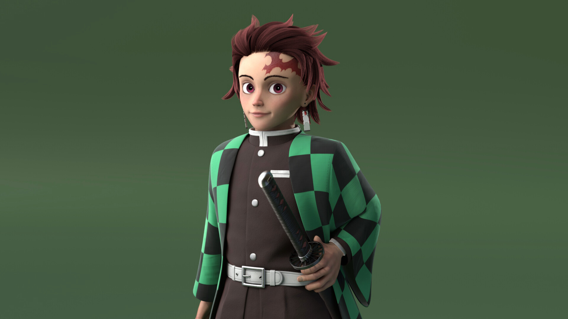 ArtStation - Tanjiro Kamado - Fanart