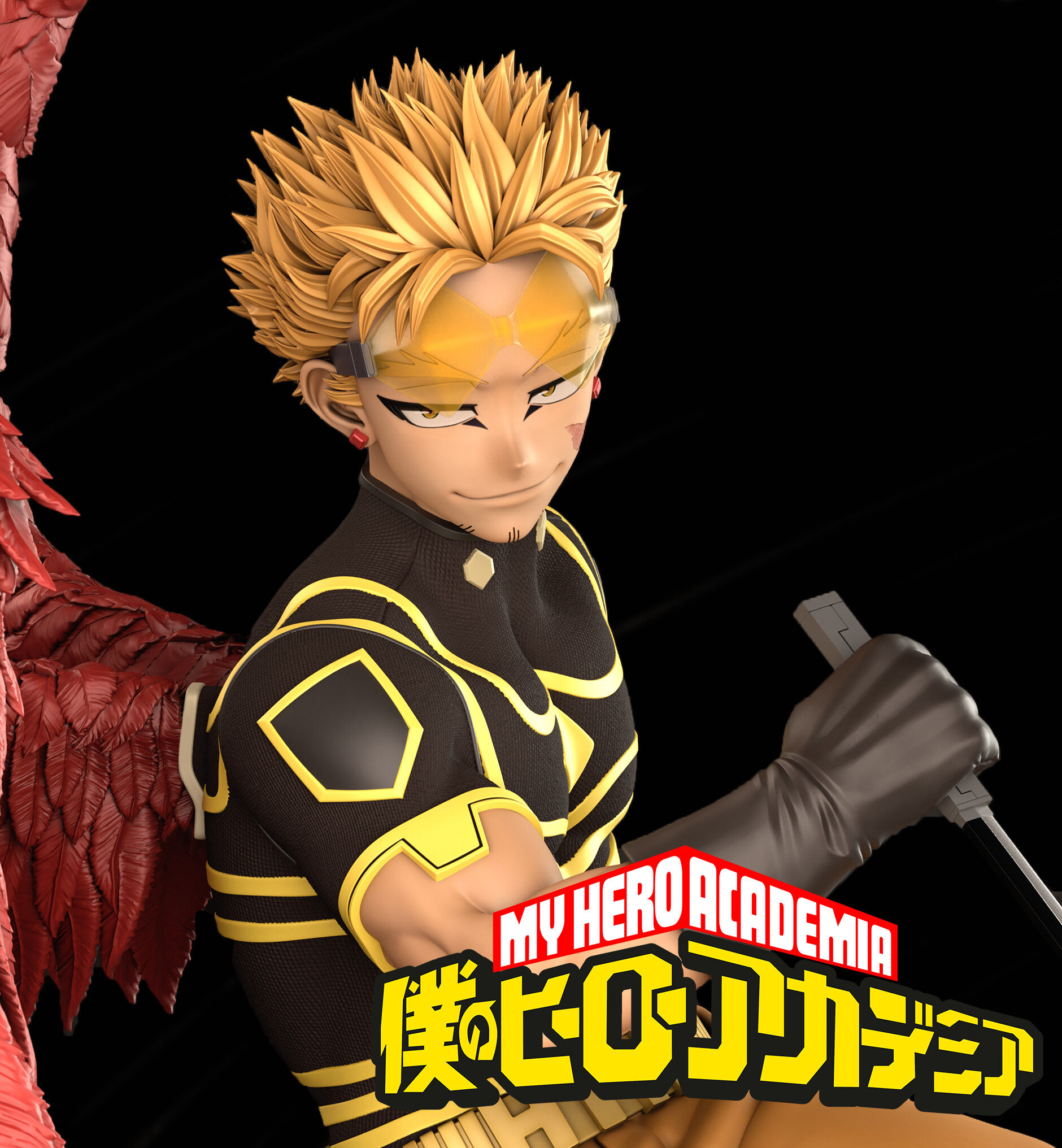 ArtStation - Hawks - Boku no Hero Academia