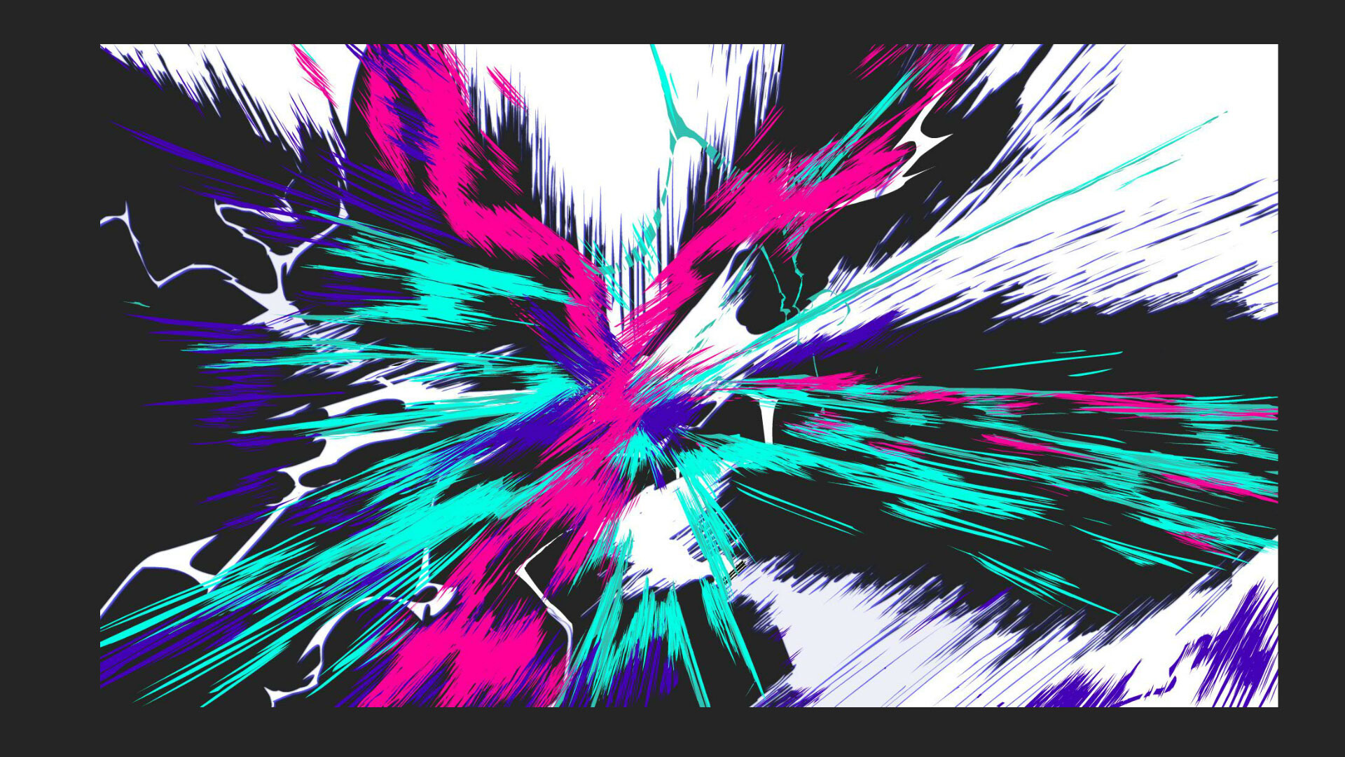 ArtStation - 2D VFX Animation "Abstrakt Lightning"