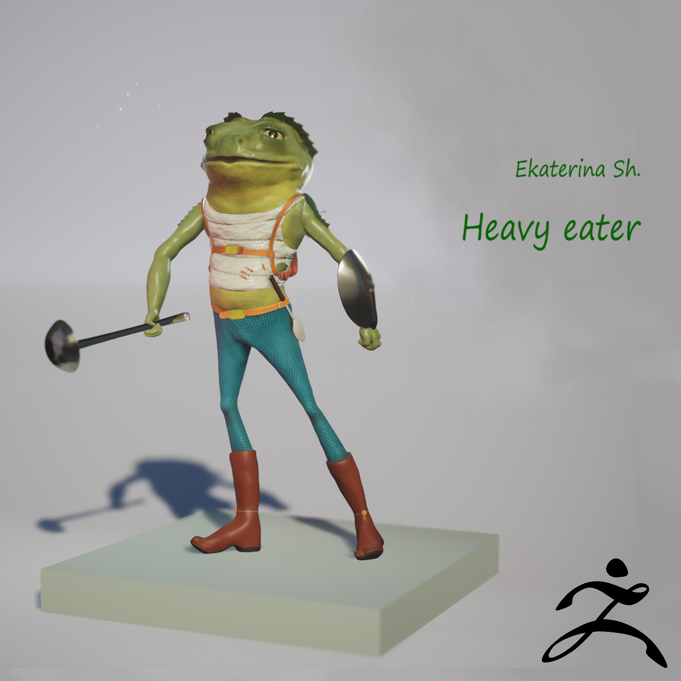 ArtStation - Heavy Eater, figurine (2 days)