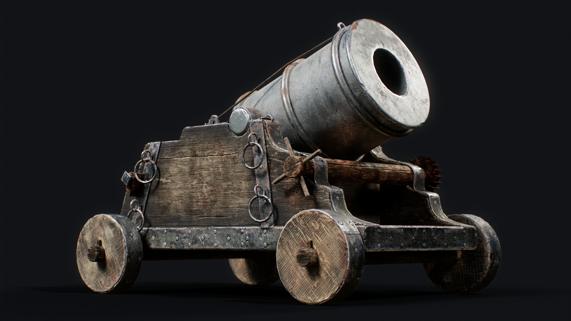 ArtStation - Mortar Cannon
