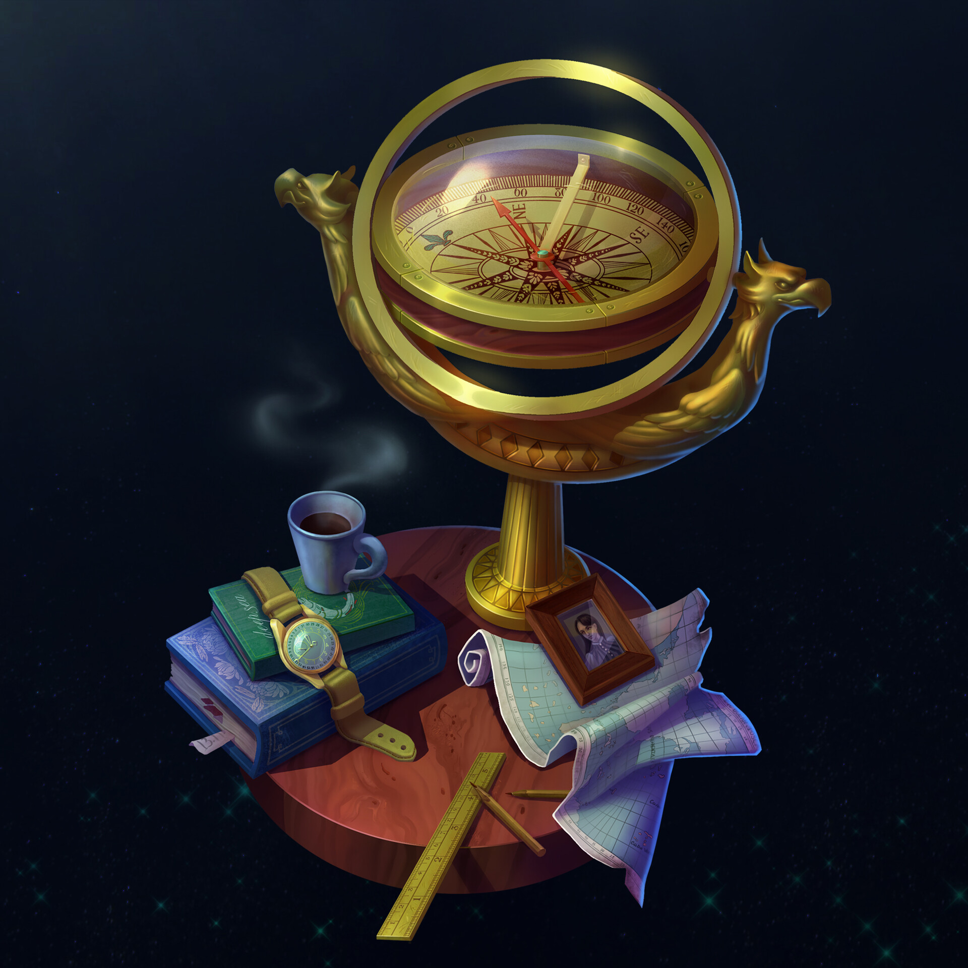 ArtStation - Marine still life