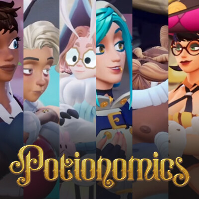 ArtStation - POTIONOMICS Character Animations Only