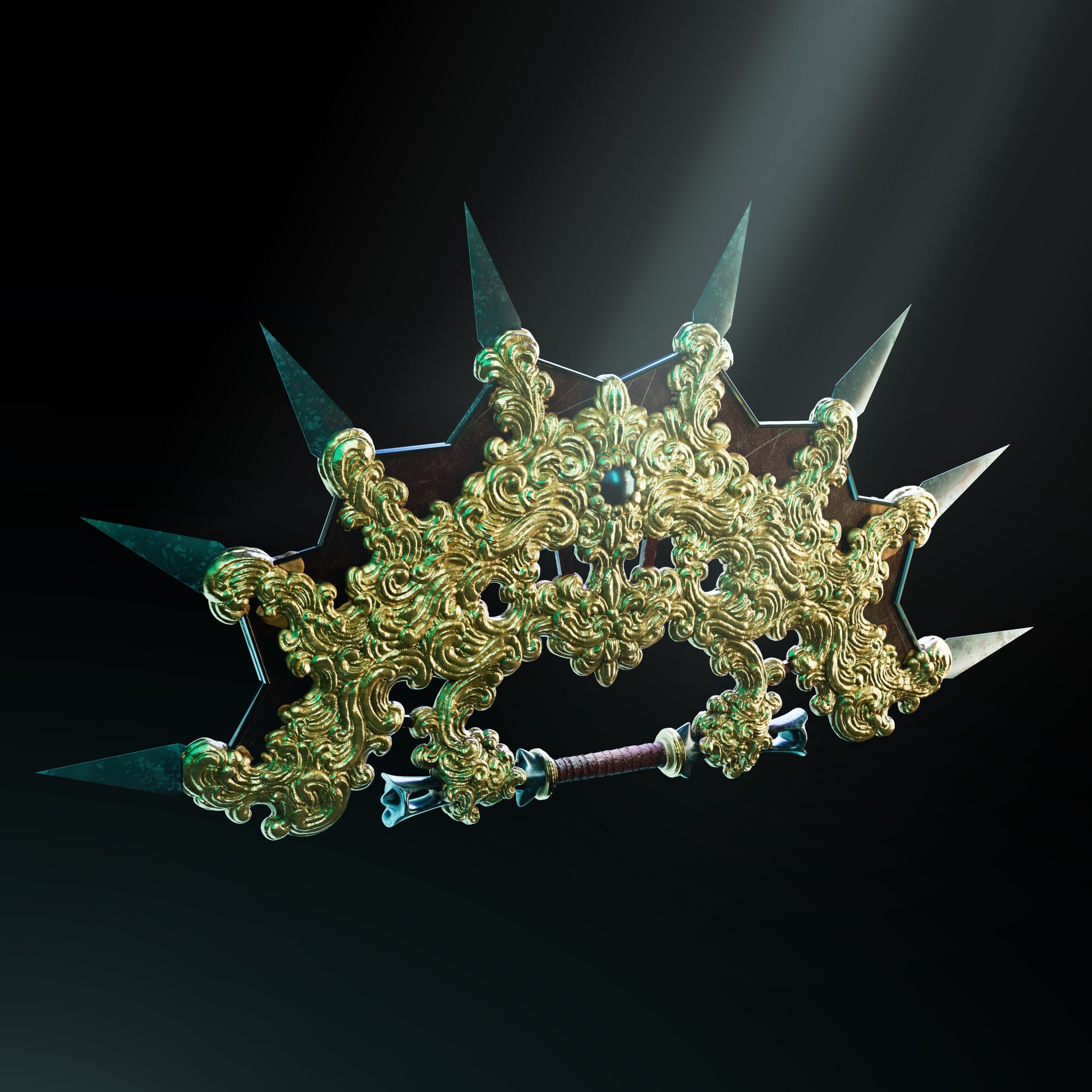 ArtStation - ORNAMENTAL FAN