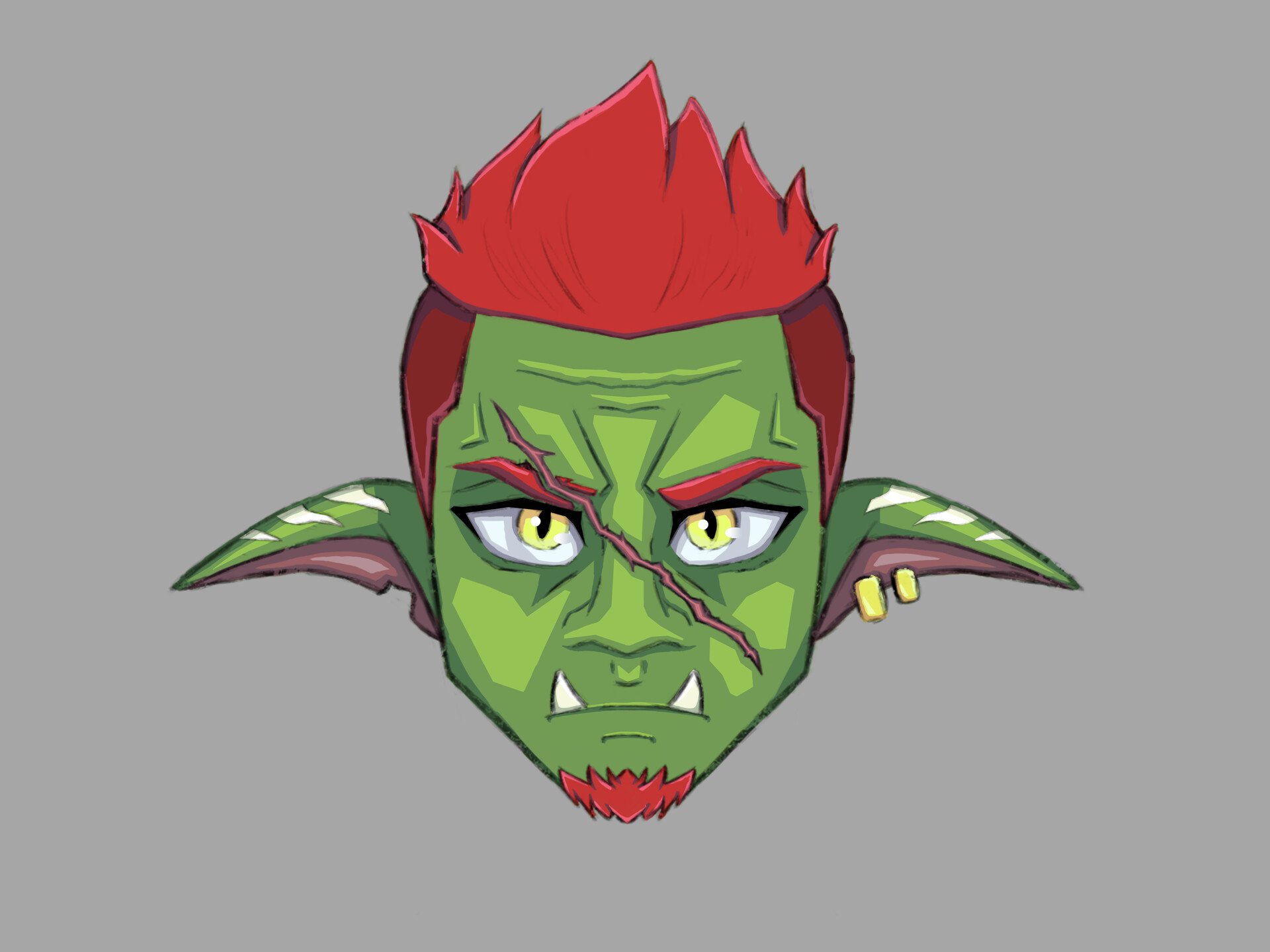 ArtStation - Elior Kizurok ~ Goblin