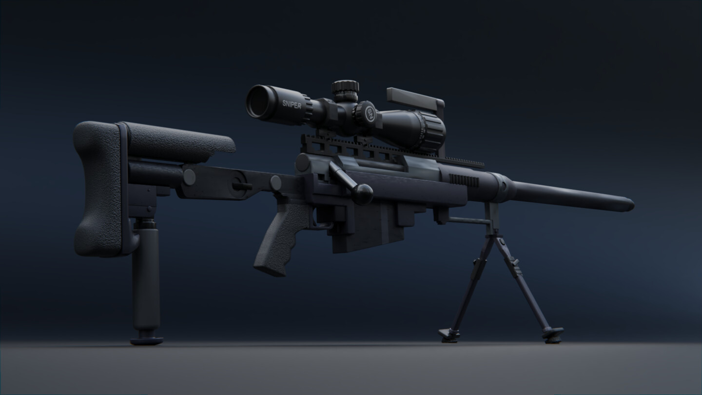 ArtStation - Sniper Rifel