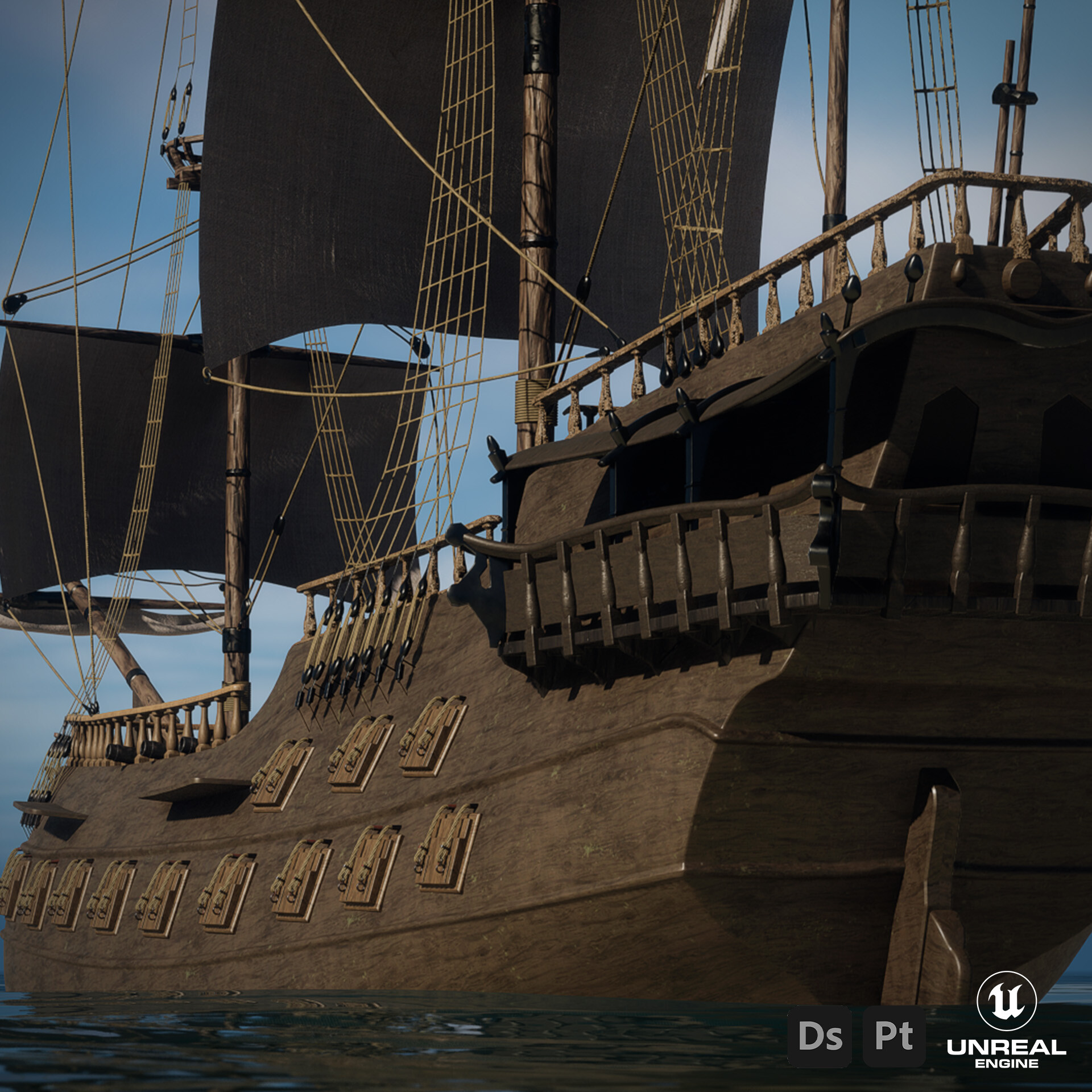 ArtStation - Boat Texturing