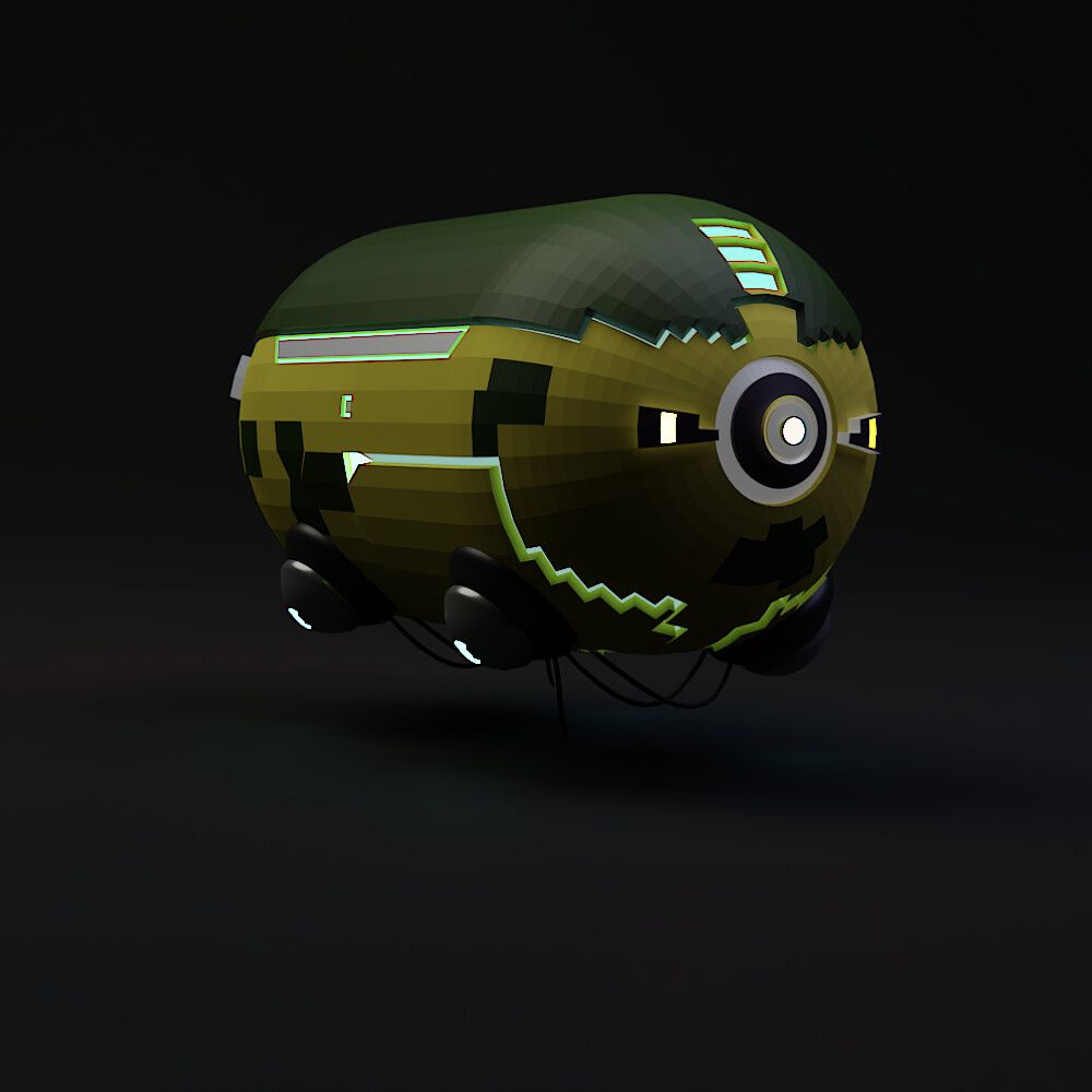 ArtStation - Futuristic Taxi