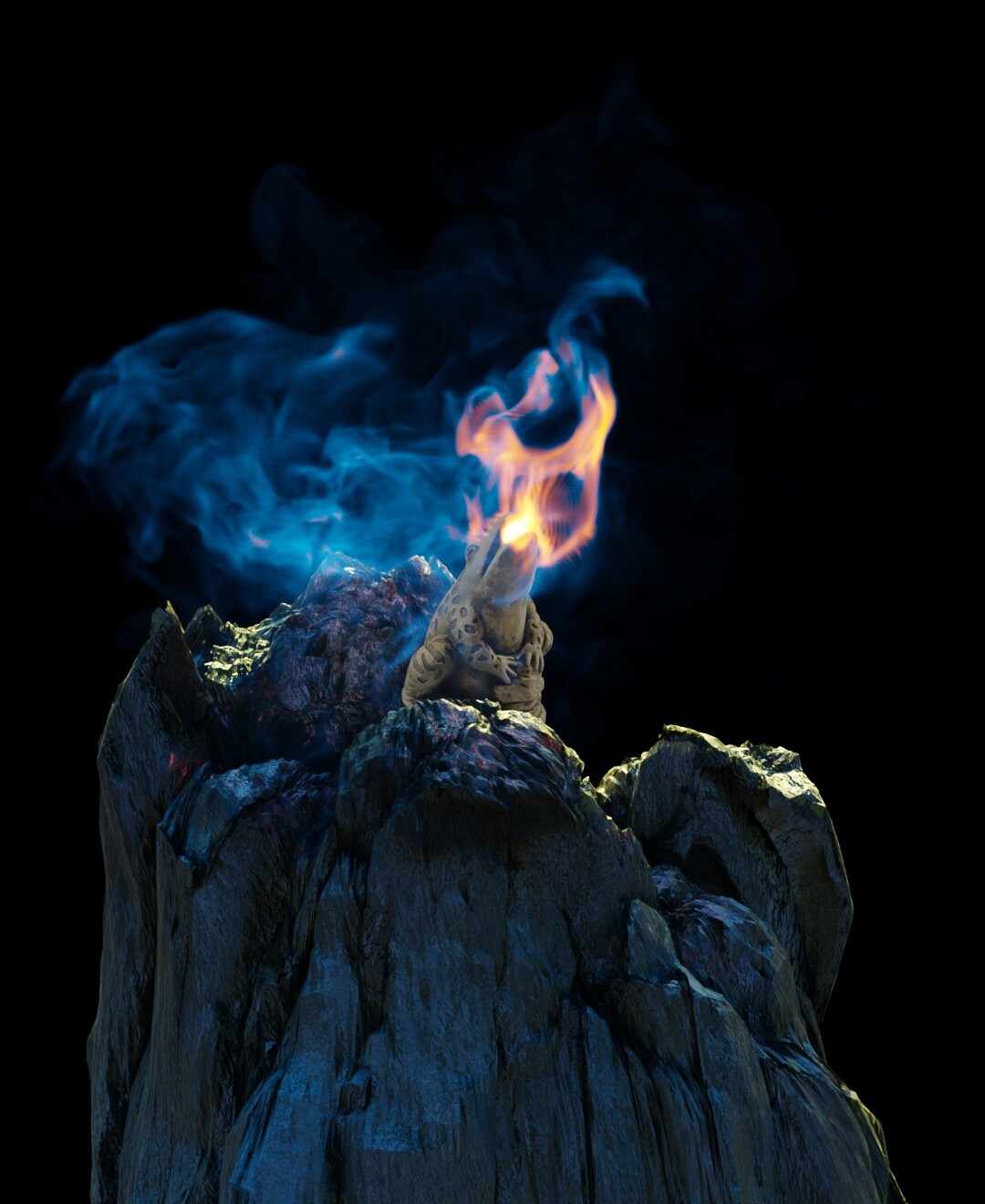 ArtStation - Fire and smoke simulation