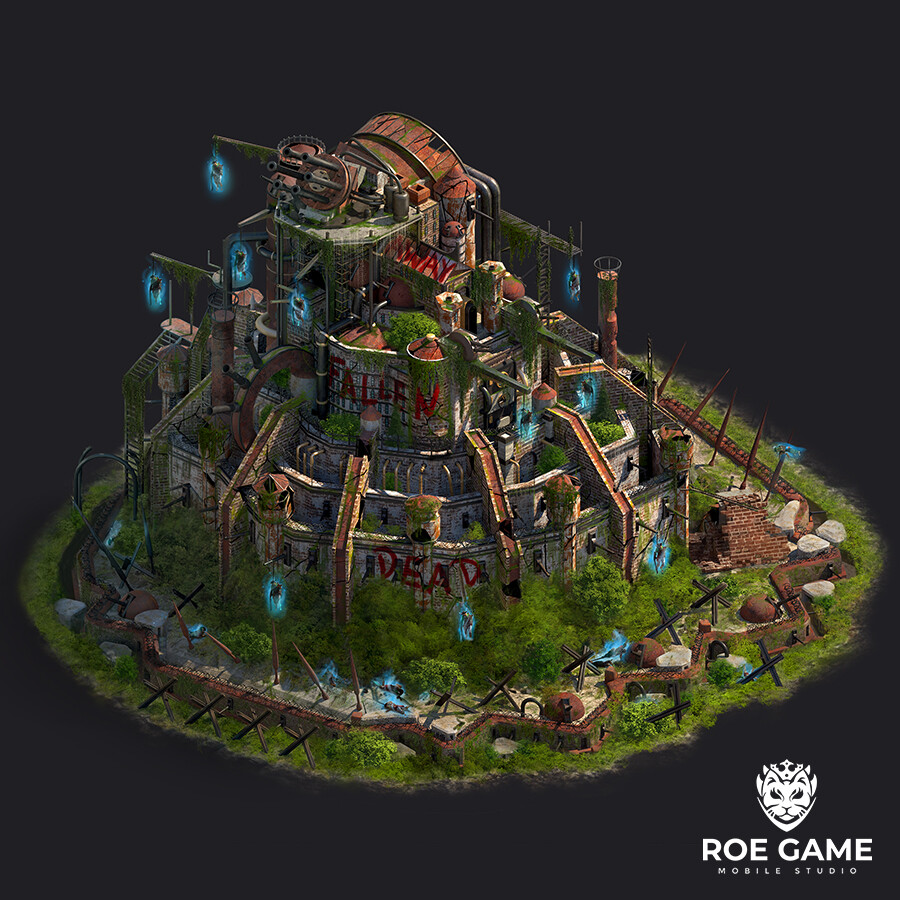 ArtStation - Zombie Castle/ROE