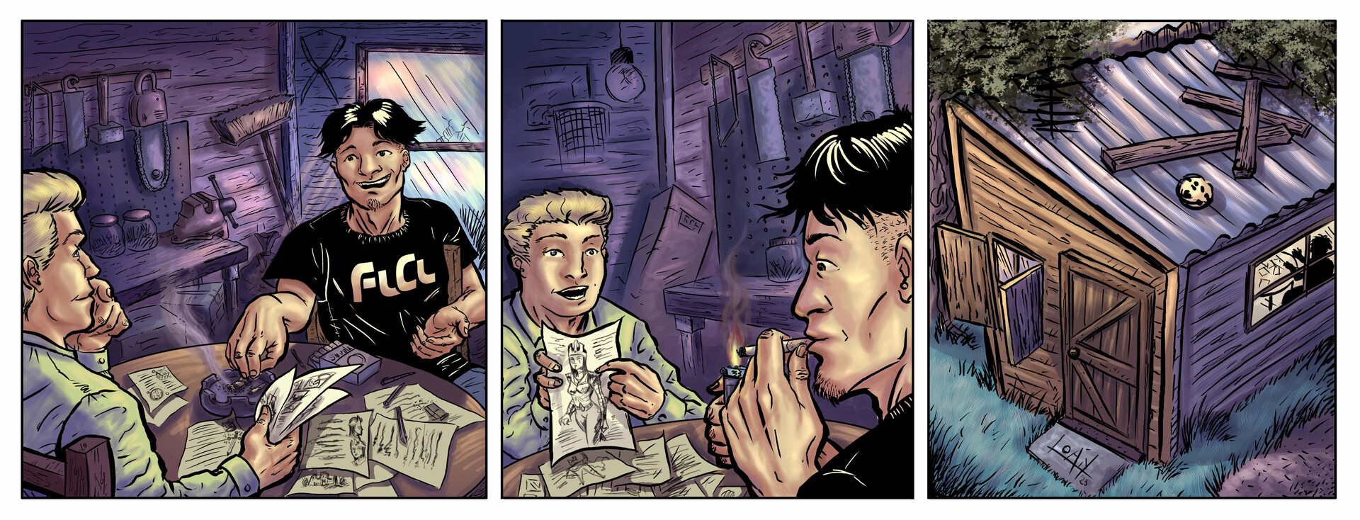 ArtStation - Comic strip #1