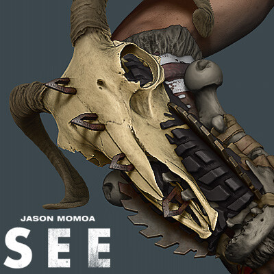 ArtStation - Jason Momoa - "SEE" - "Flesh Eaters" Bone Claw Designs