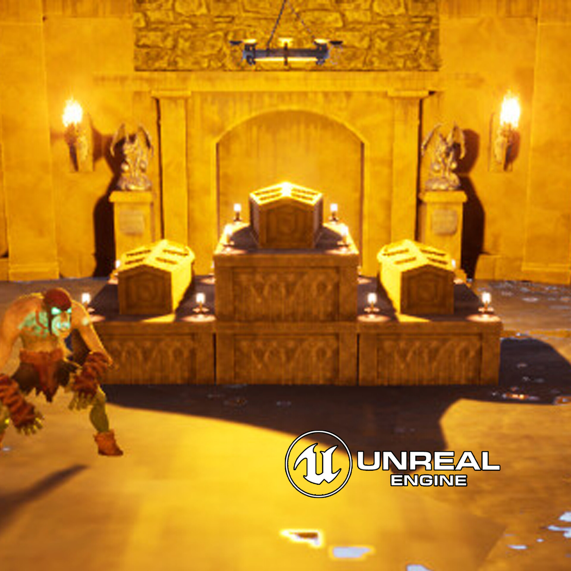 ArtStation - Fire Dungeon