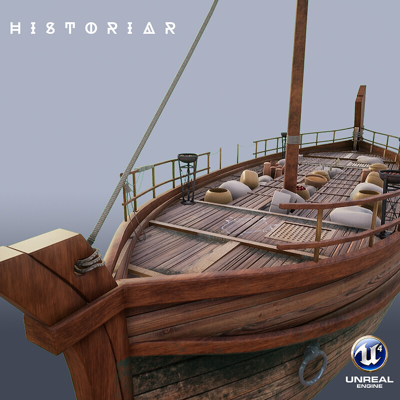 ArtStation - Merchant Ship / AC odyssey Fanart