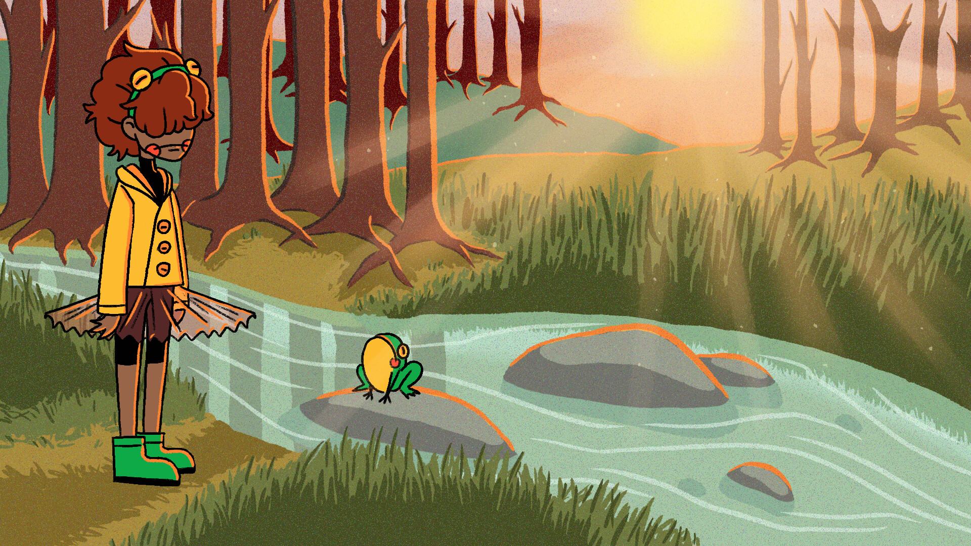 ArtStation - Frog Jump animation + process