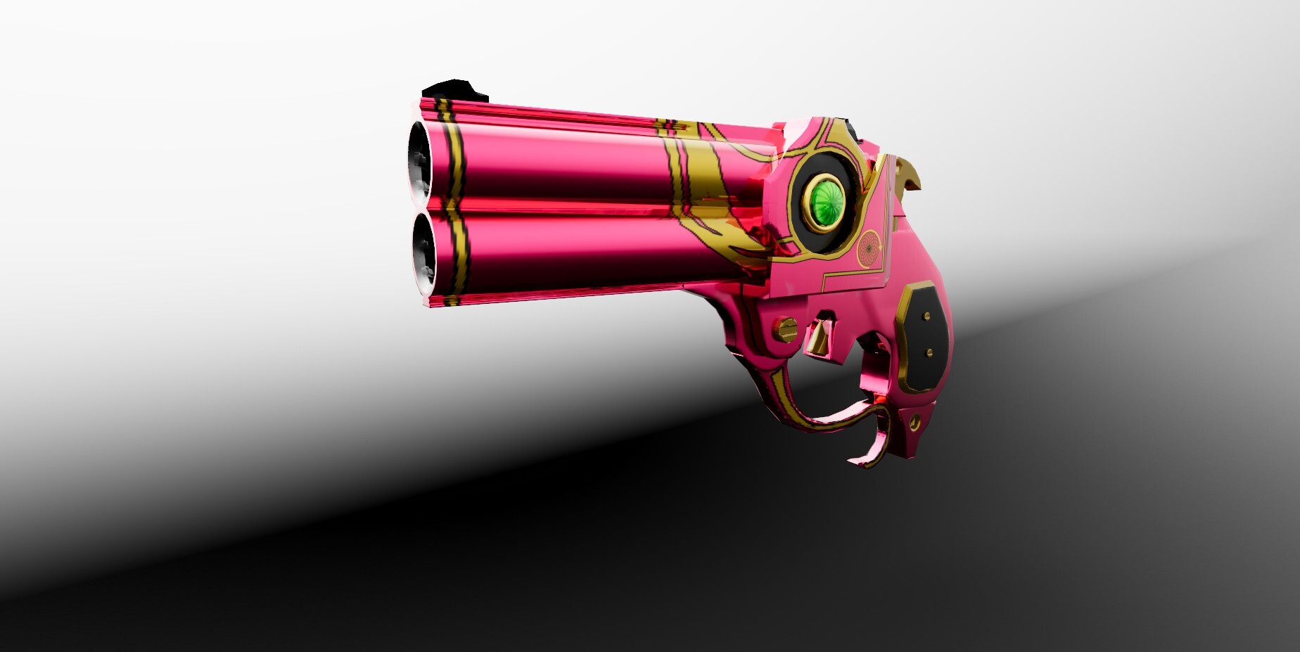 ArtStation - Bayonetta Gun 3D model