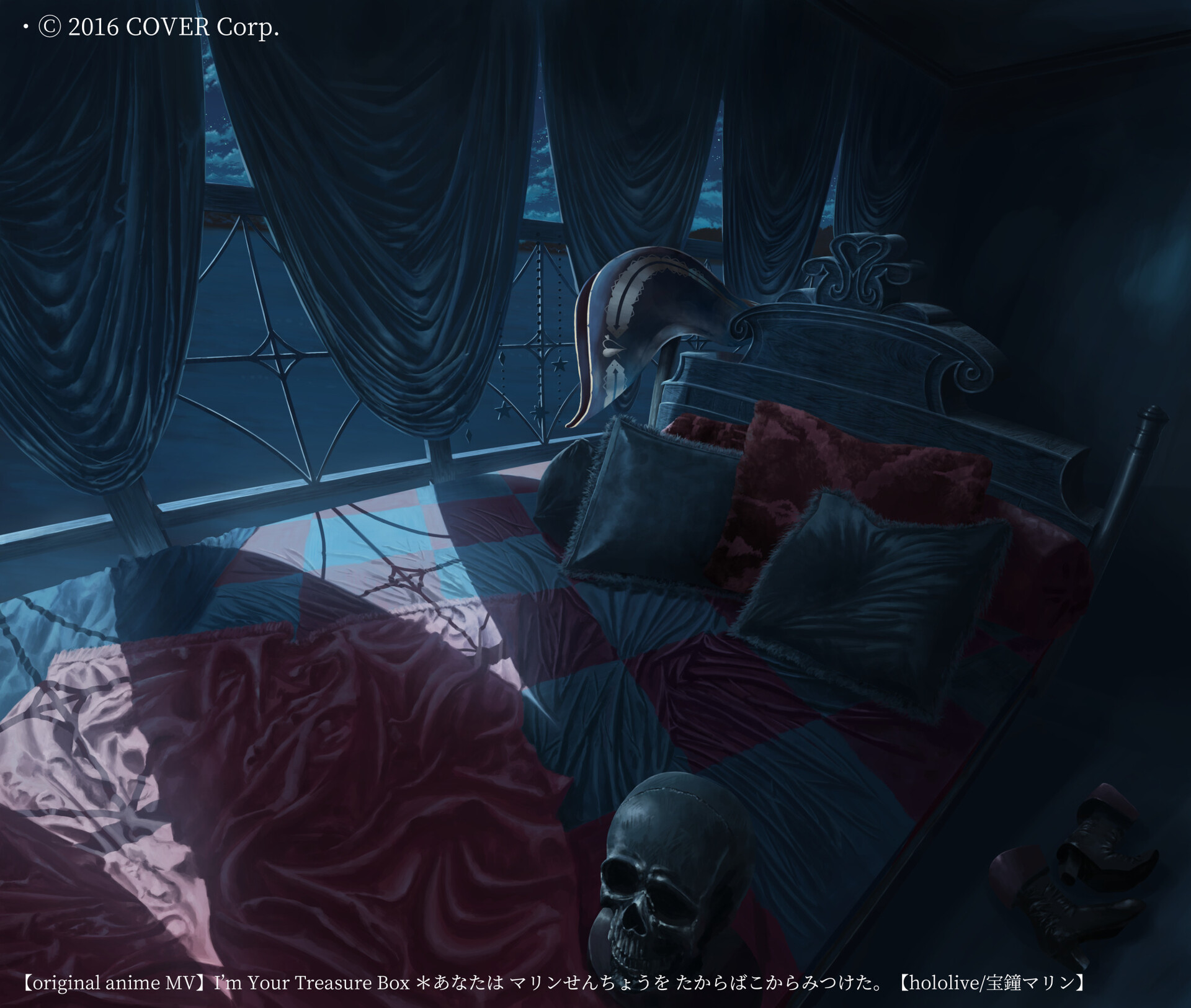 ArtStation - 【original anime MV】I’m Your Treasure Box ＊あなたは マリンせんちょうを ...