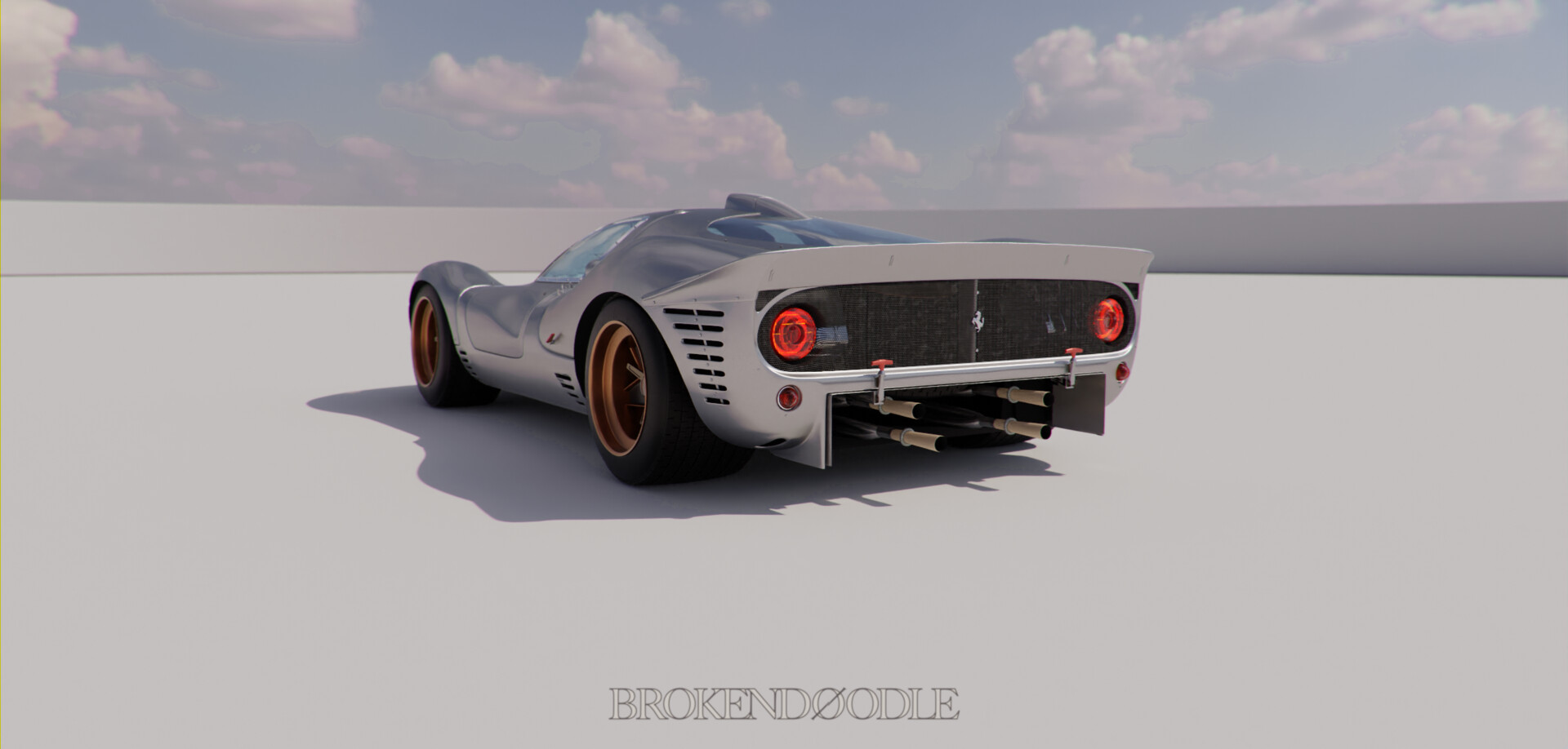 Broken Doodle - Ferrari 330 P4 B